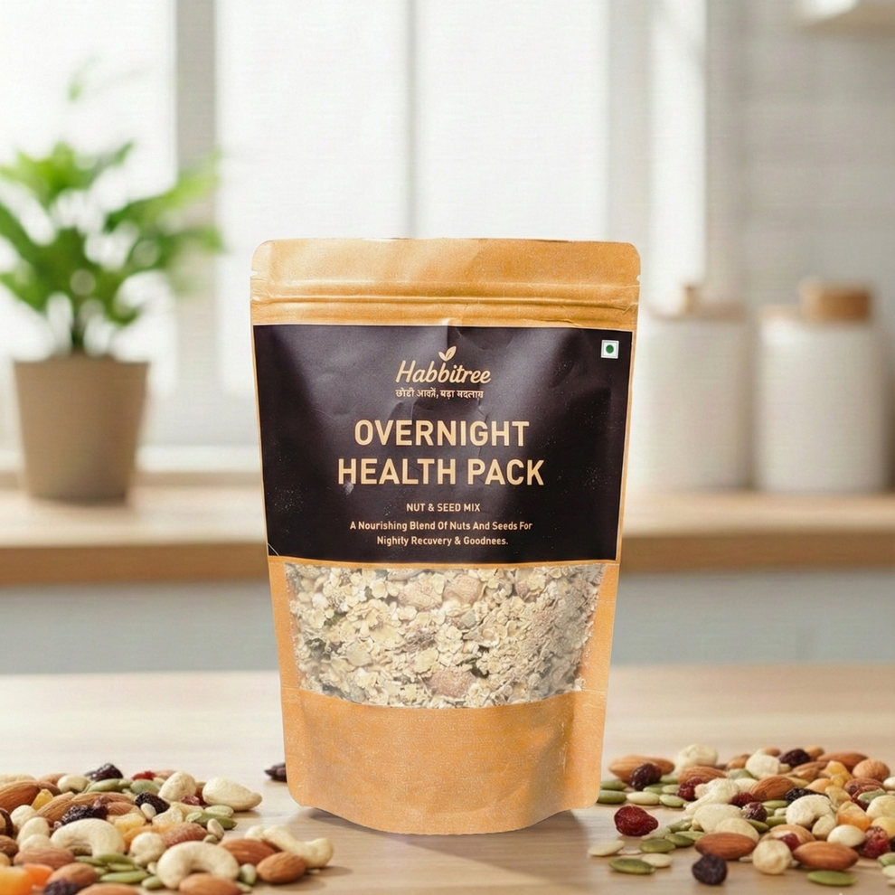 Overnight Habit Pack | Healthy Seeds Combo for Daily Nutrition | Habbitree